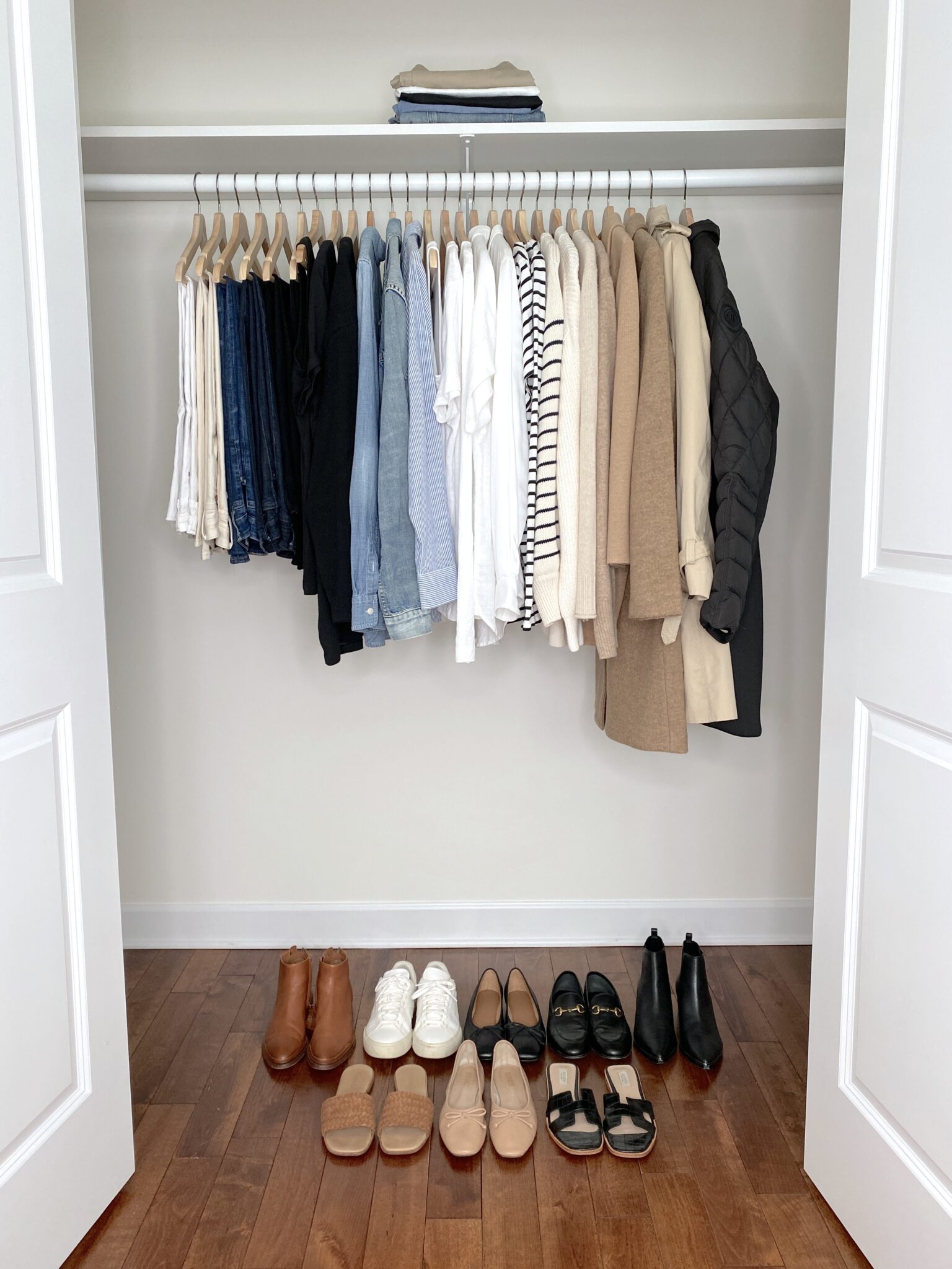 My 30-Piece Spring 2024 Classic Casual Neutral Capsule Wardrobe In My ...