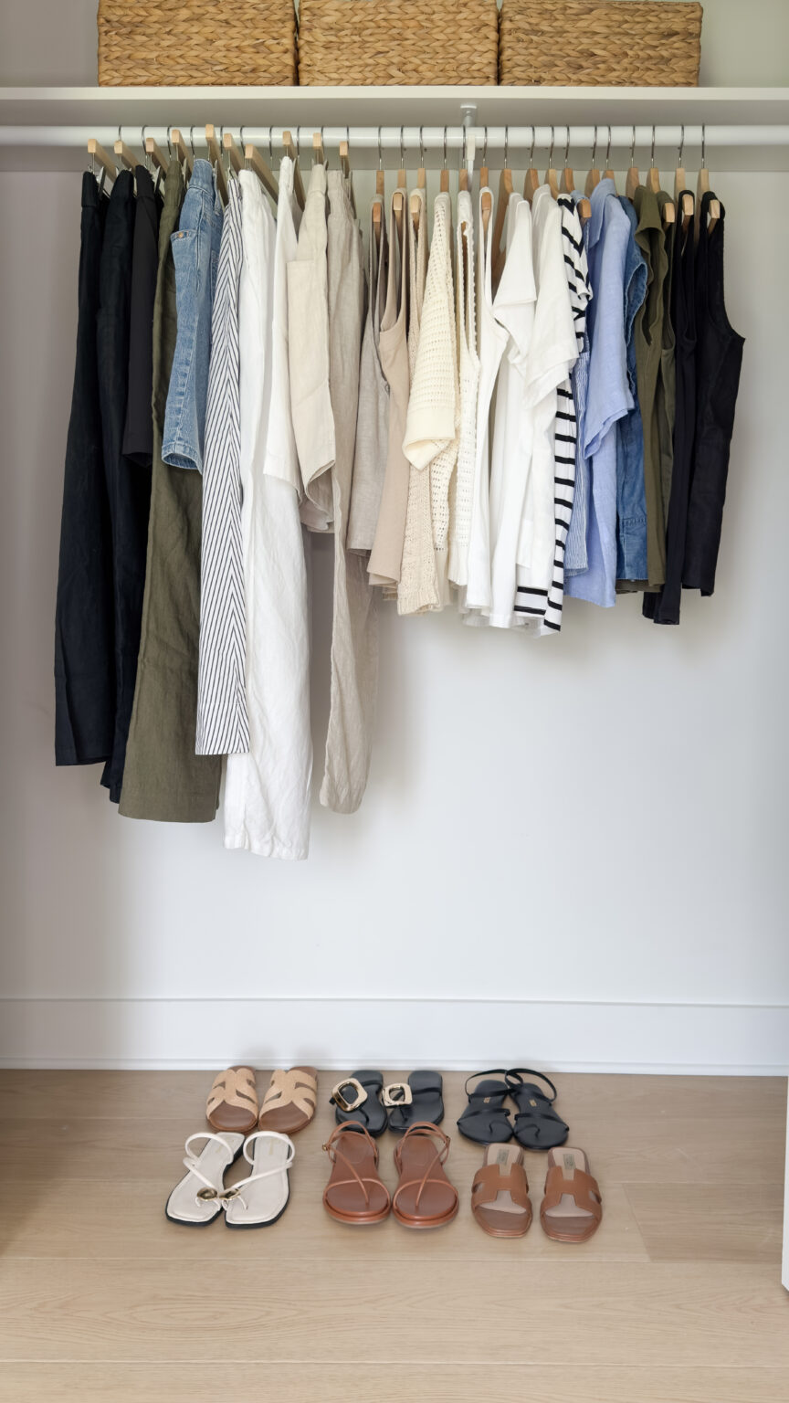 My Summer 2026 Capsule Wardrobe In My Closet: Hot Climate, Minimalist ...